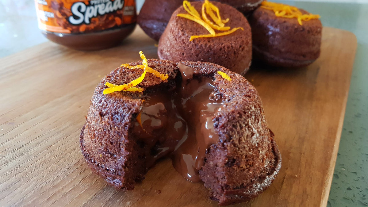 Choc Orange Lava Cakes | Chocolate Protein Cake Recipe – Grenade-RoW