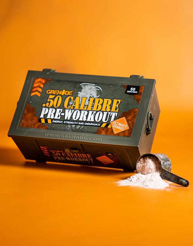 Buy .50 Calibre® Pre Workout Supplement – Grenade-RoW